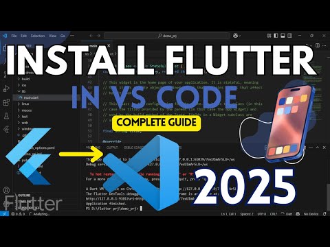 How To Install Flutter On Visual Studio Code 2025 Setup Flutter In