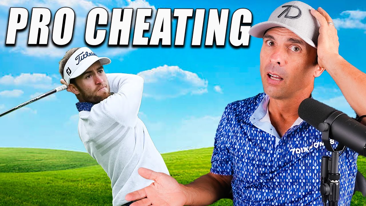 Pga Tour Player Caught Cheating In A Tournament Youtube