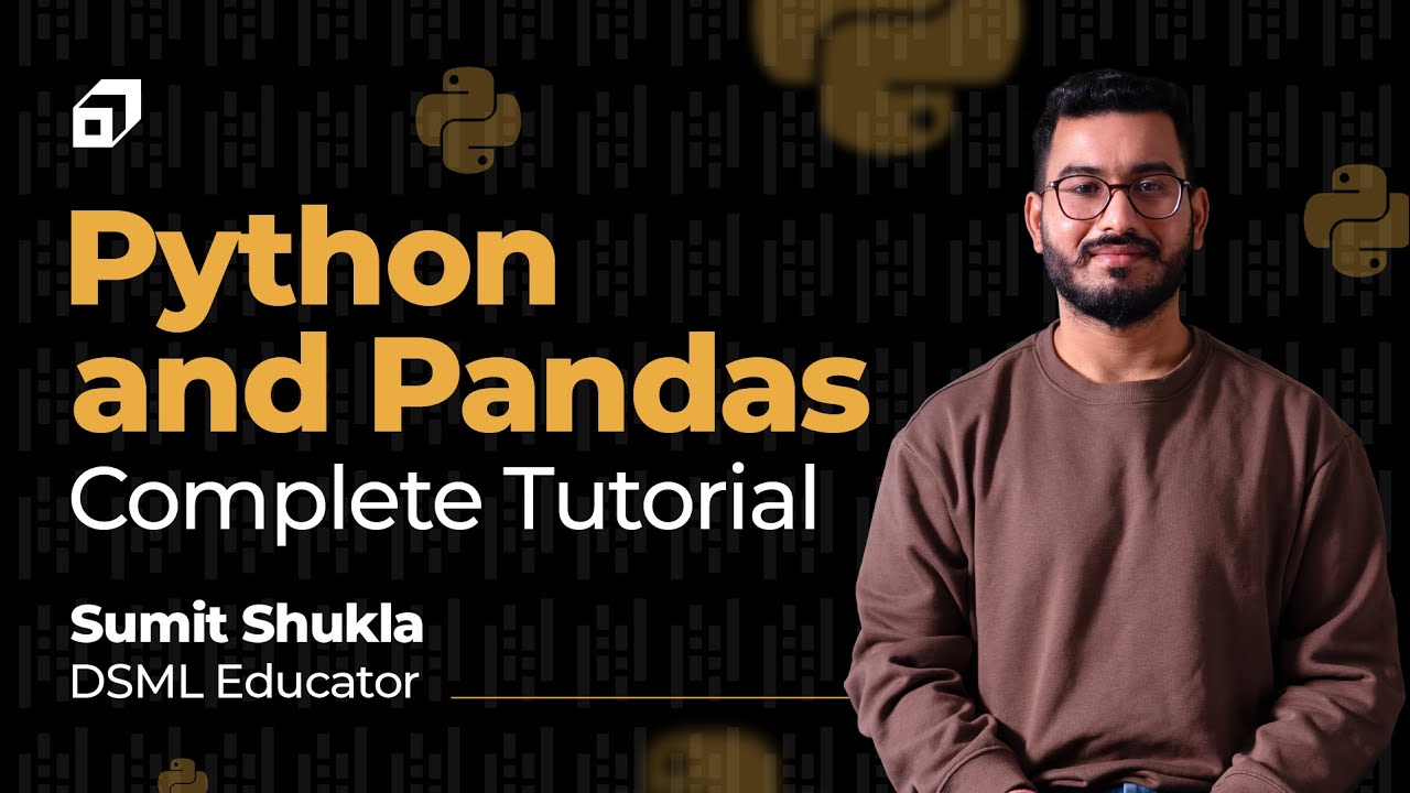 Python Pandas Full Tutorial For Beginners Data Science Data