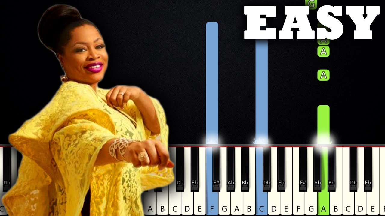 Way Maker Sinach Easy Piano Tutorial Sheet Music Youtube