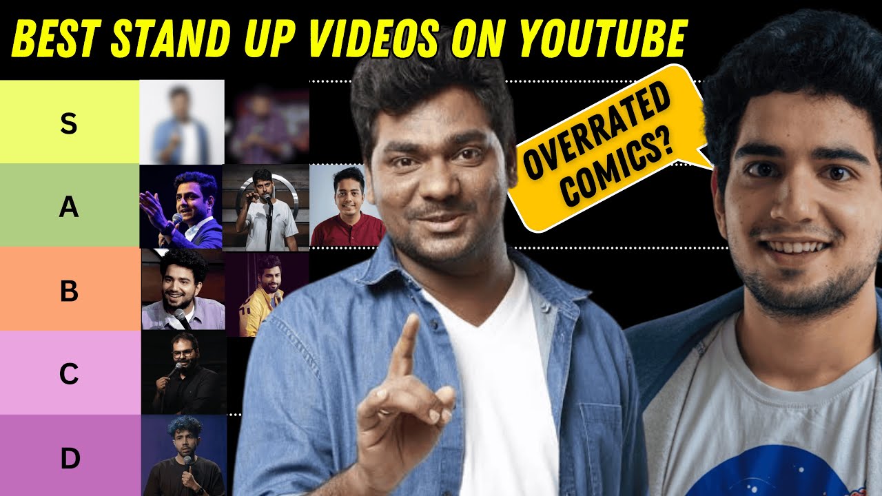 Samay Raina Vs Zakir Khan Best Free Hindi Stand Up Comedy Tier List