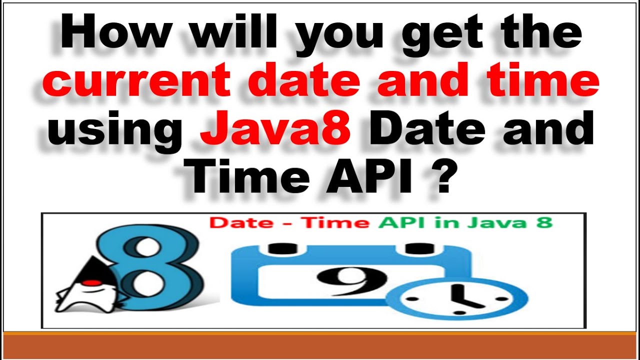 Java 8 Date Time Api Youtube