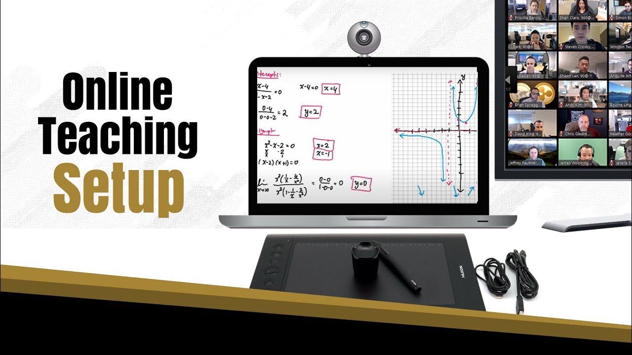 Virtual Classroom Setup For Teaching Online Youtube