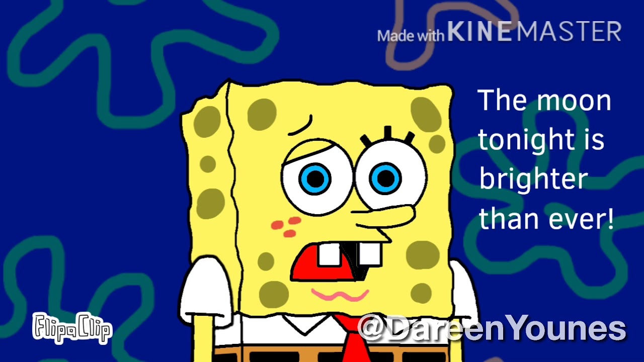 Spongebob Turns Into A Werewolf Youtube