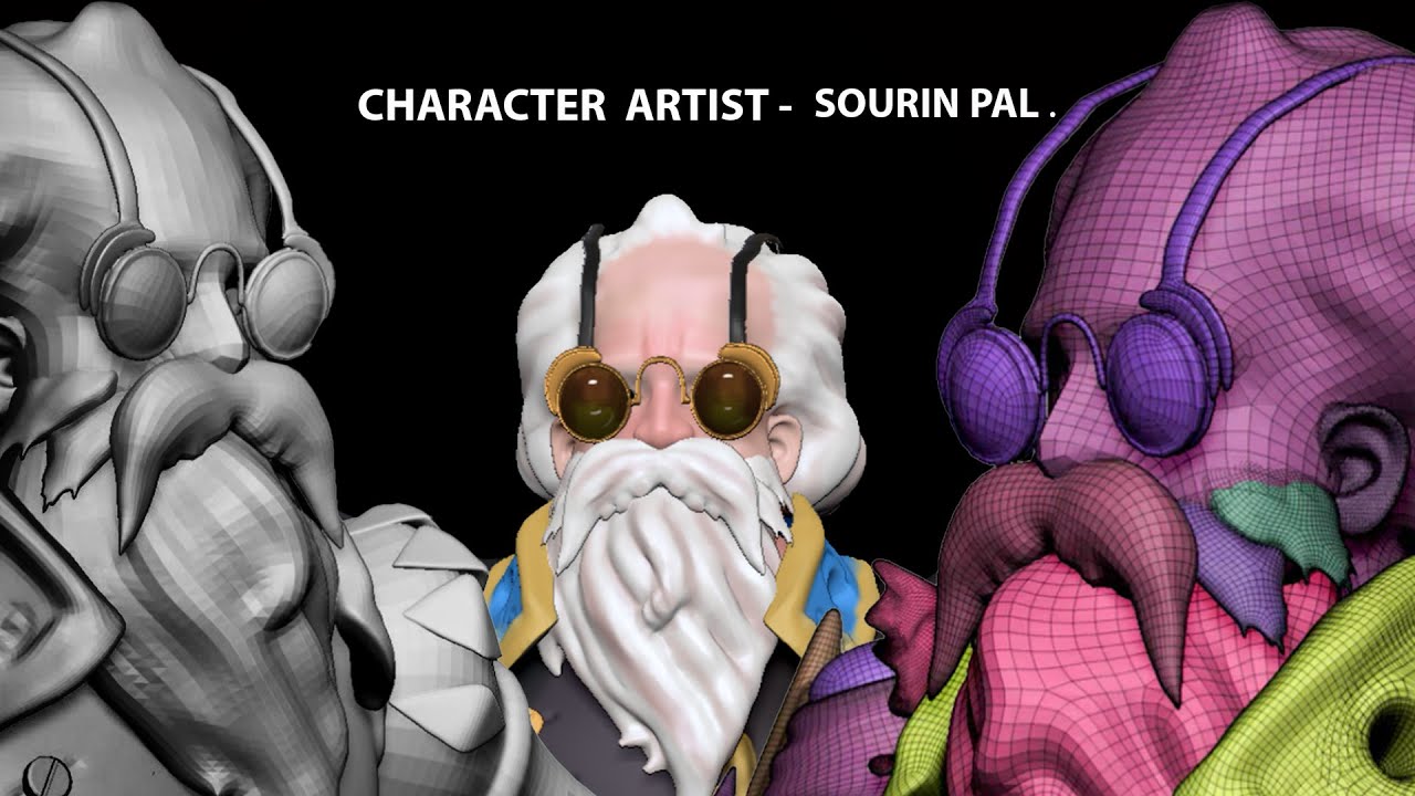 3d Modeling Character Youtube