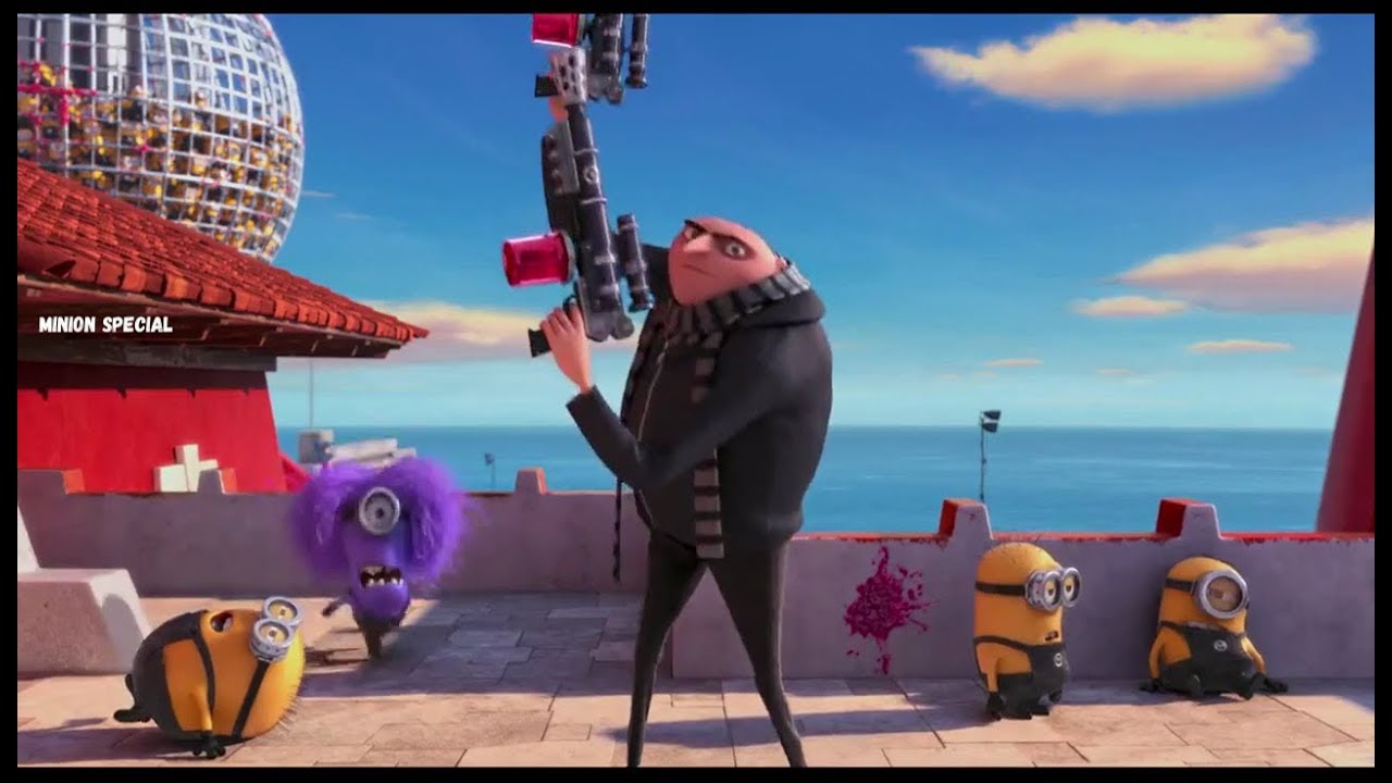 Final Battle Scene Despicable Me 2 2013 Youtube