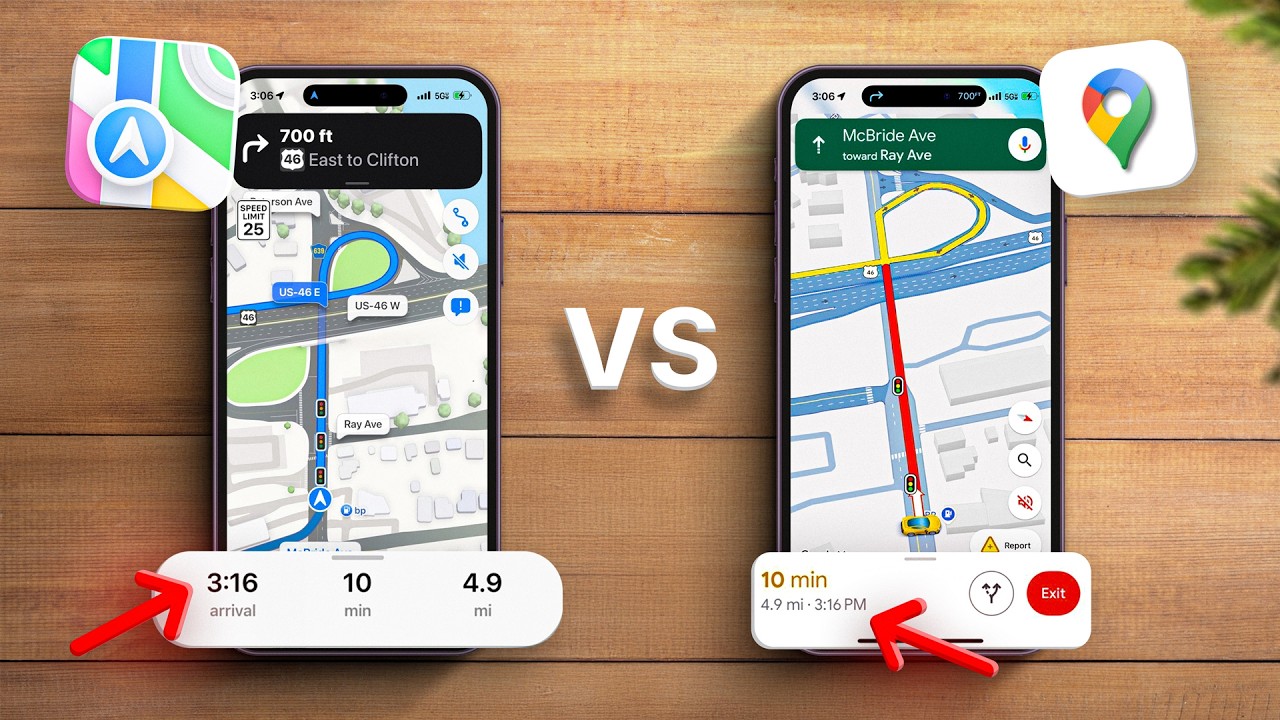 Apple Maps Vs Google Maps Is Apple Better 2025 Youtube