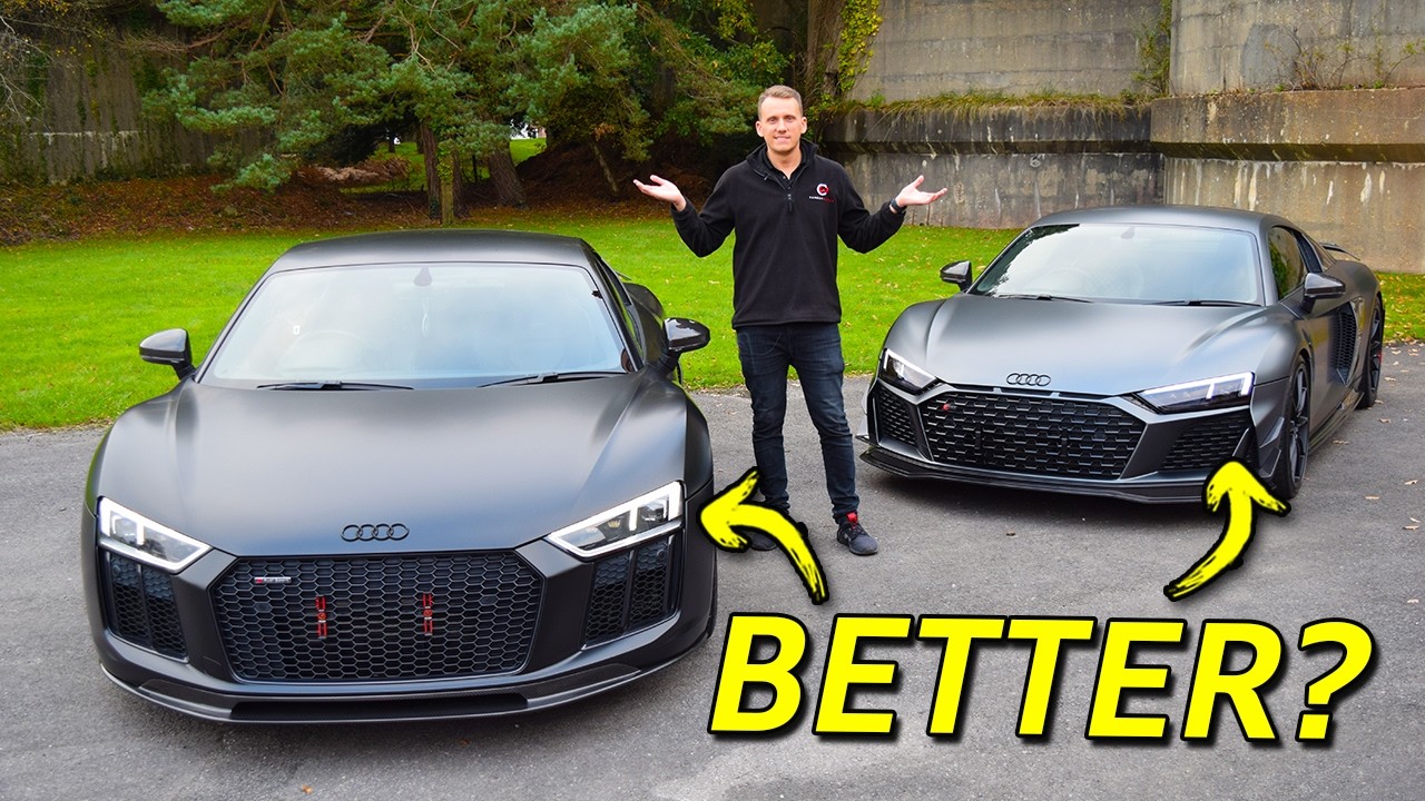 Comparing The Audi R8 Facelift R8 Pre Facelift Youtube