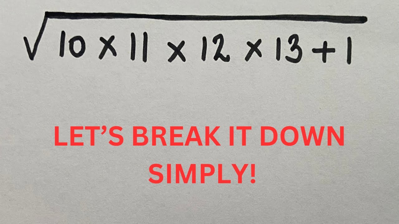 Square Root Simplification In Easy Way Youtube