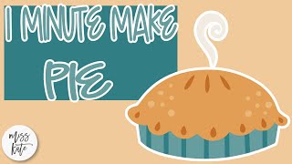 One Minute Make Zebra With Gracie How To Assemble Diy Tutorial With Svg