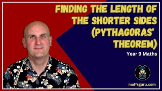 Applying Pythagoras Theorem