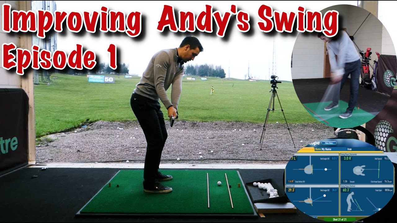 Improve Andy S Golf Swing Episode 1 Swing Path Youtube