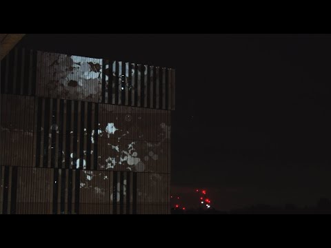Raindrops Projection Art Royal College Of Art London Youtube