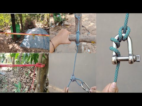 6 Incredible Knot Easy But Work Well Practical Ropework Ropetutorial