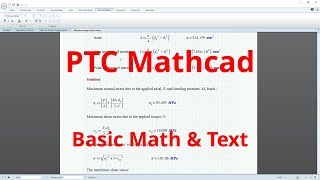 Ptc Mathcad Tutorial Functions Part I Custom Func Doovi
