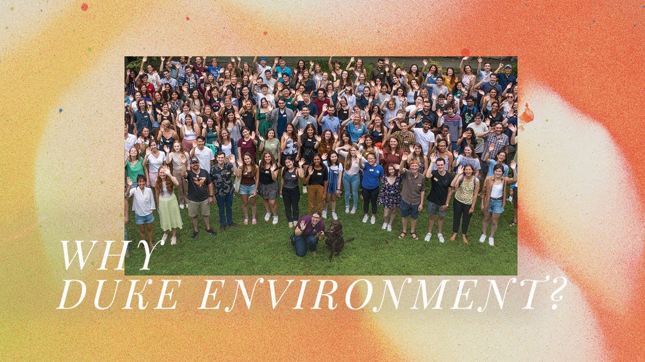 Why Duke Environment Youtube