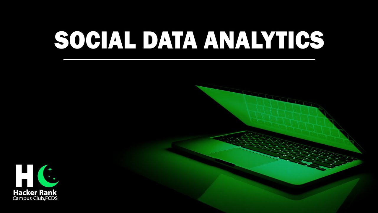 Social Data Analytics Lecture 1 Youtube