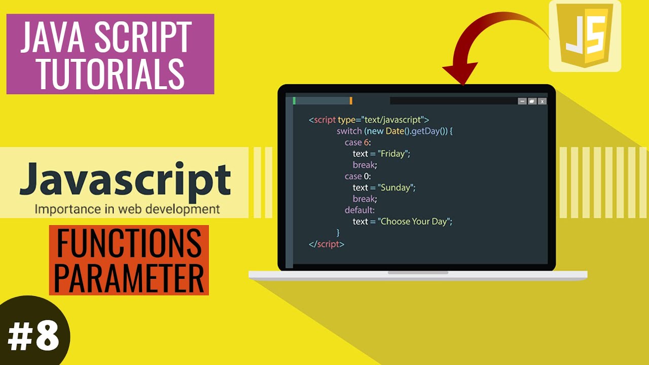 Javascript Tutorial For Beginners Functions With Parameters Learn