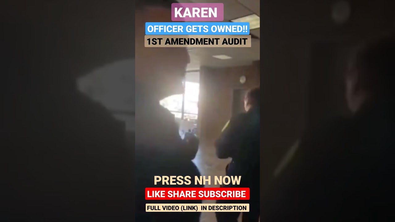 Karen Officer Owned City Hall Scared Over Camera 1st Amendment Audit