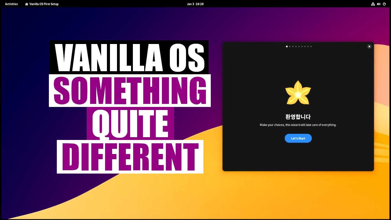 Vanilla Os Is Not Your Ordinary Linux Distro Youtube