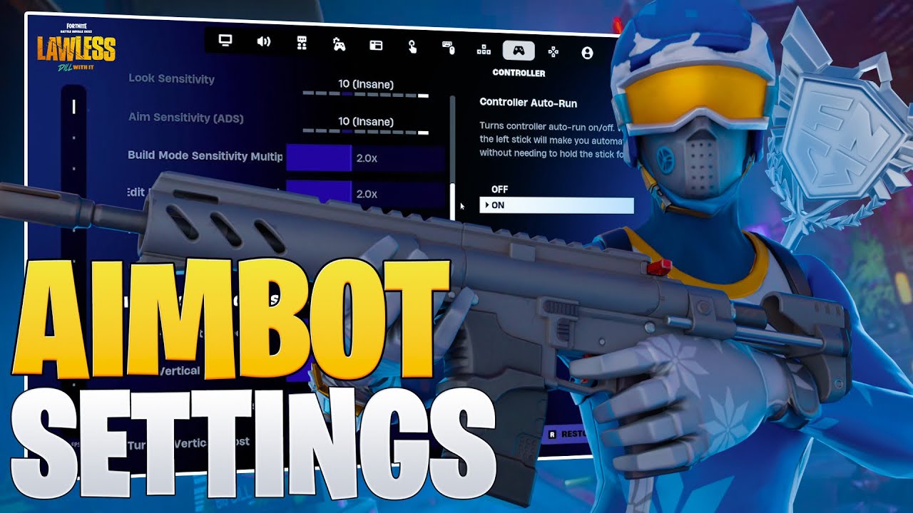 New Aimbot Controller Settings For Fortnite Chapter 6 Season 2 рџћї