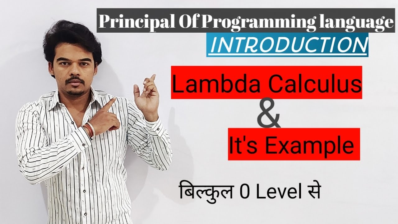 Ppl1 1 Lambda Calculus Introduction Principle Of Programming