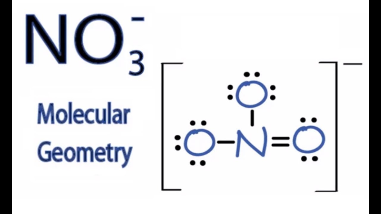 No3 Molecular Geometry Shape And Bond Angles Youtube