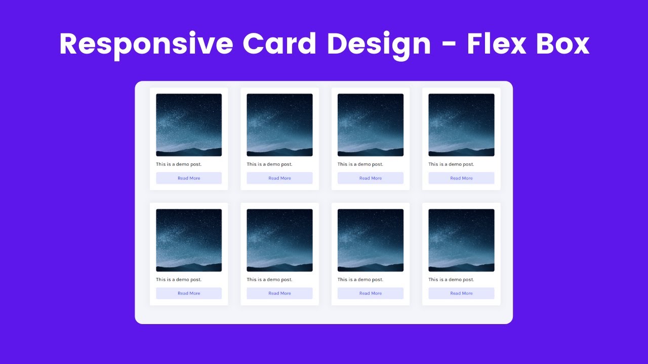 Flexbox Cards At Stephanie Felder Blog