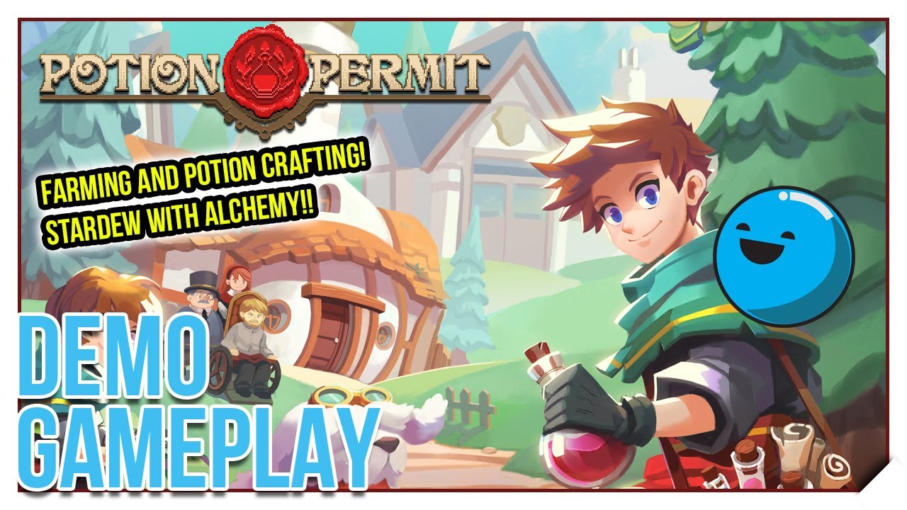 Potion Permit Steam Demo Gameplay No Commentary Youtube