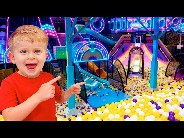 Kids Indoor Playground Adventure Learn To Play Safe Videos For Kids