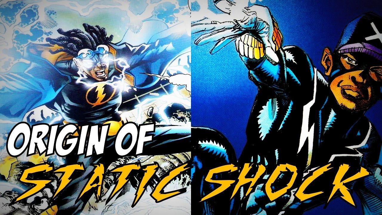 Origin Of Static Shock â Comic History Youtube