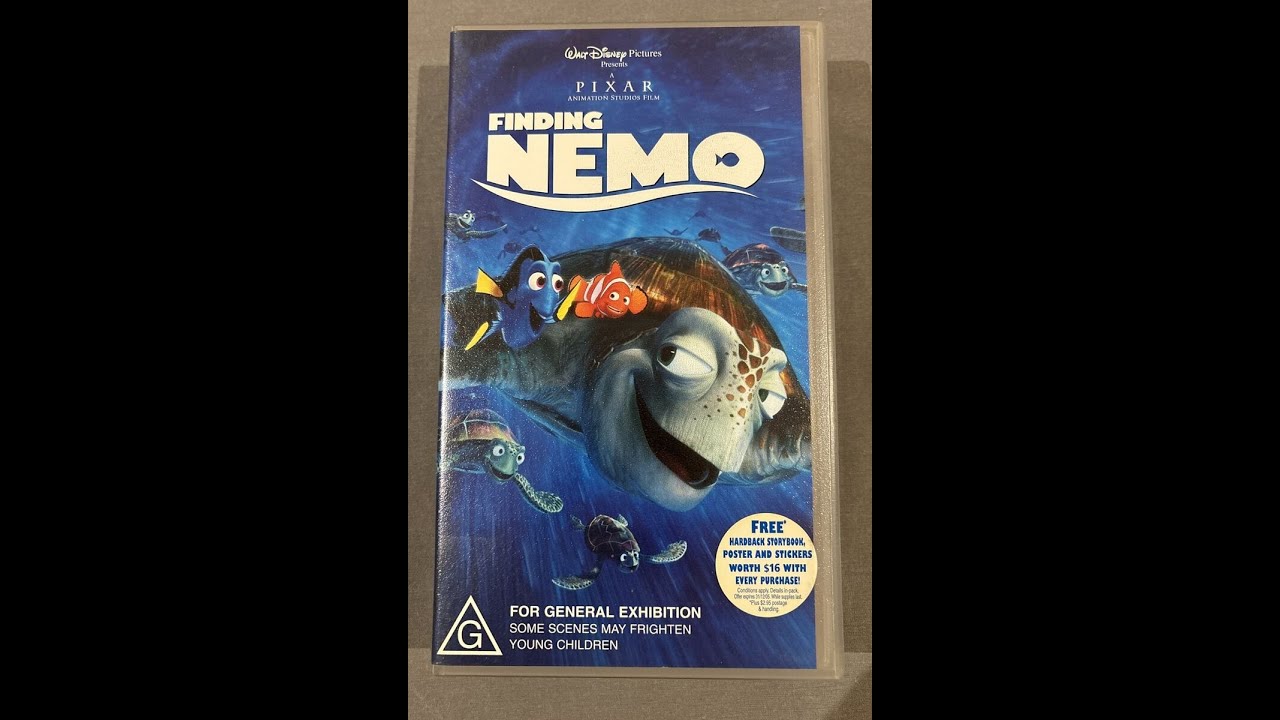 Opening To Finding Nemo Vhs Australia 2003 Youtube