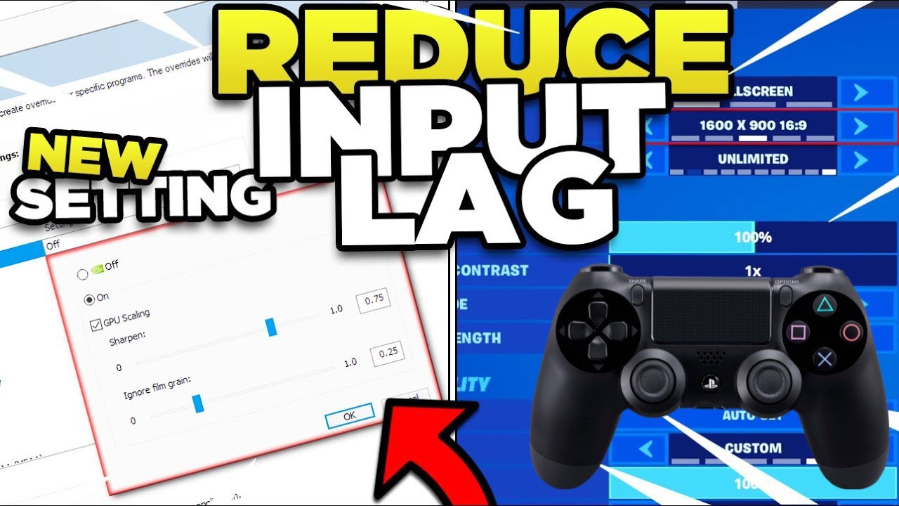How To Remove Input Delay Lag On Console Pc Xbox Ps4 In Fortnite How