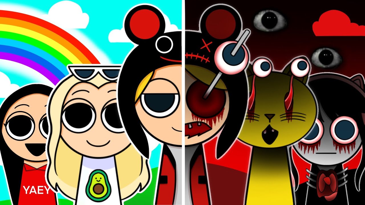 All Youtubers Became Sprunki Youtube