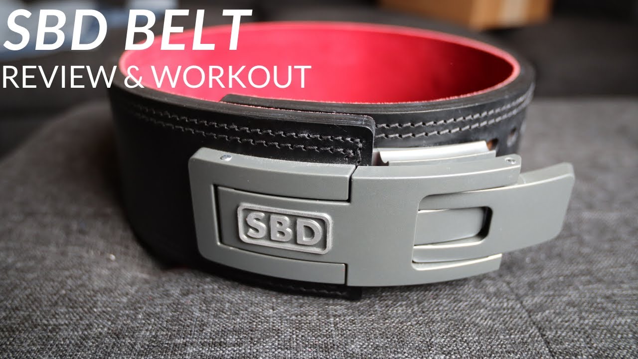 Sbd Belt Review Workout Unboxing Youtube