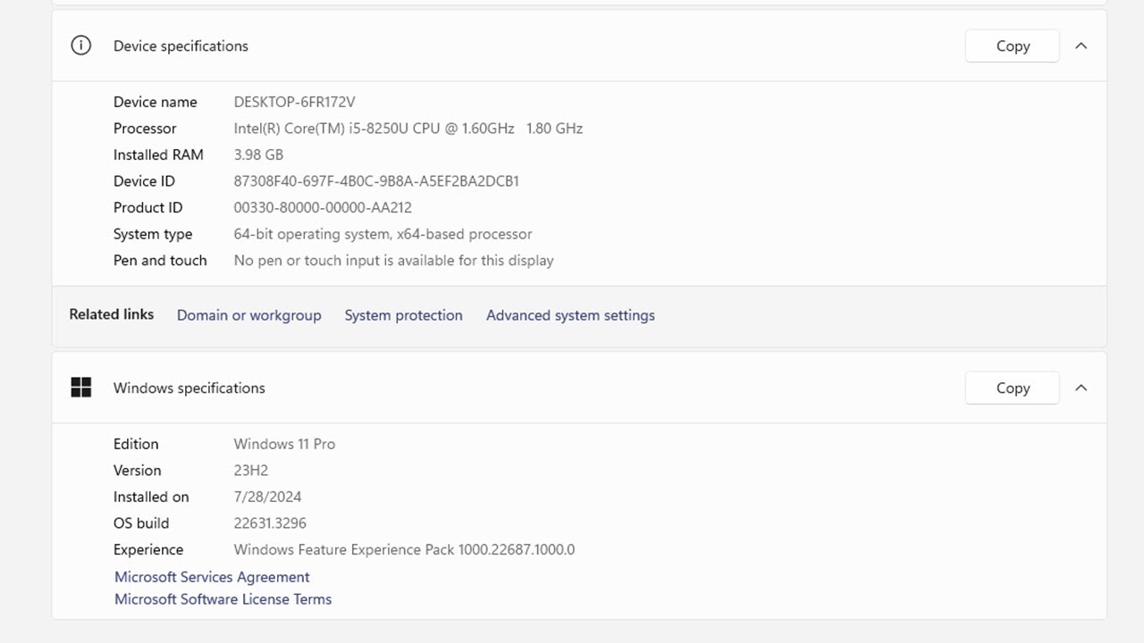 How To Open System Properties In Windows 11 Youtube