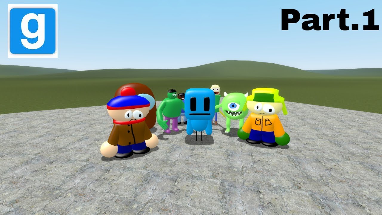 Gmod Show Casing 3d Nextbots Part 1 Youtube