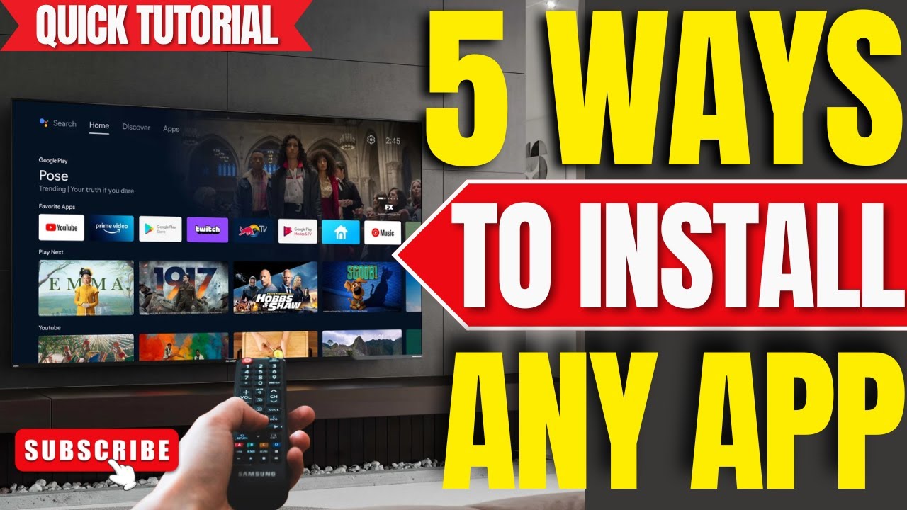 рџ ґ Learn 5 Easy Ways To Install Any App On Android Tv Tv Box Fire