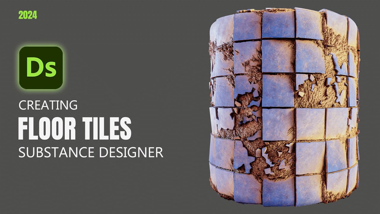 Creating Floor Tiles Tutorial In Substance Designer Youtube