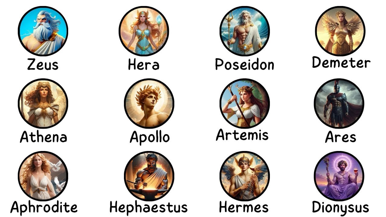 Every Greek God Explained In 11 Minutes Youtube