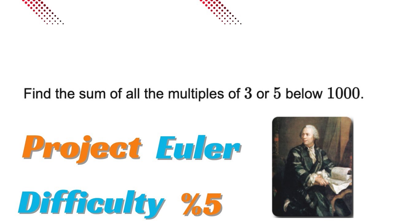 Project Euler Problem 1 Python Youtube
