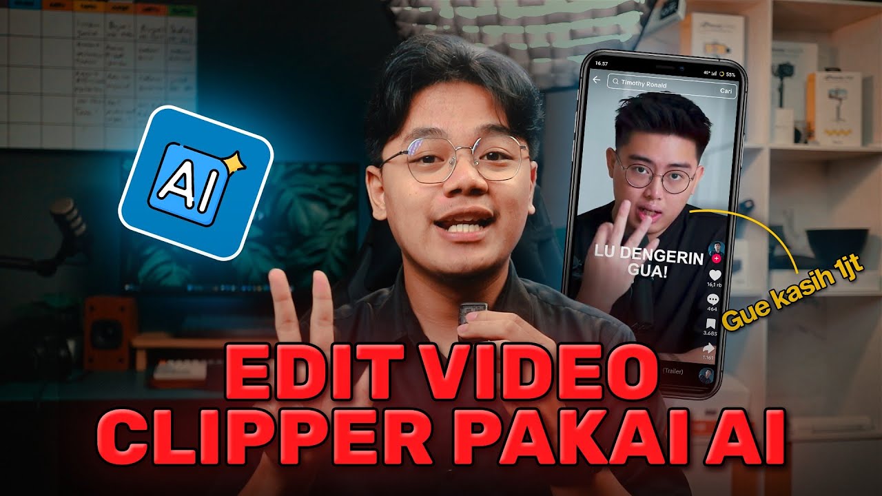 Cara Edit Video Clipper Ubah Video Panjang Jadi Ratusan Shorts Pakai