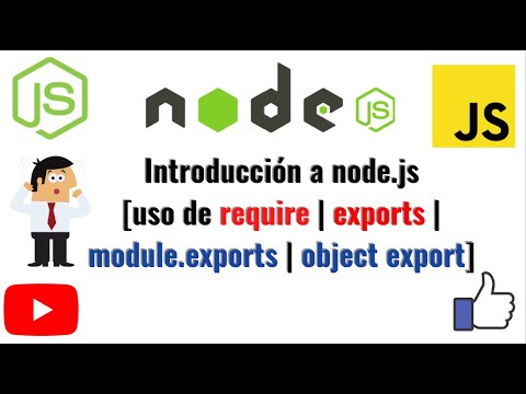 Introducción A Node Js Uso De Require Exports Module Exports