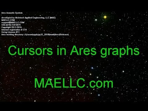 Using Cursors In Ares Graphs Youtube