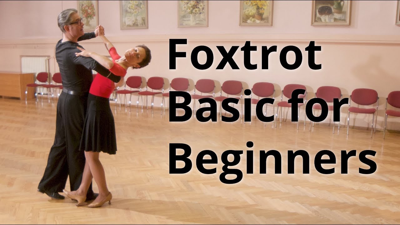 How To Dance Slow Foxtrot Basic Steps For Beginners Youtube