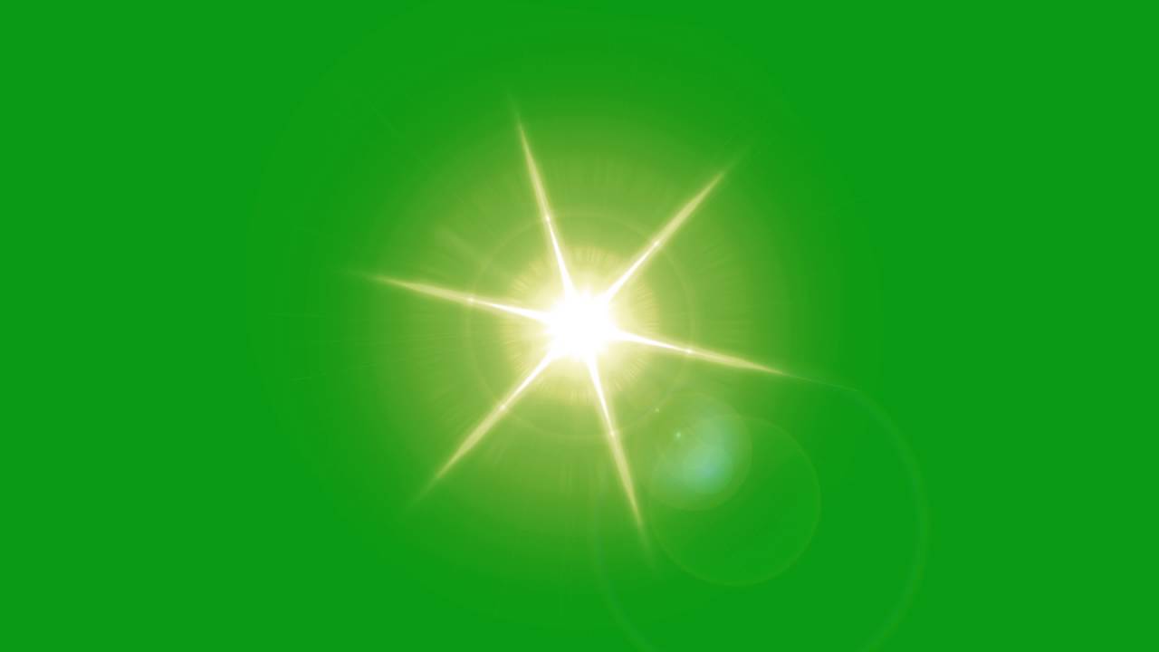 Green Optical Flare