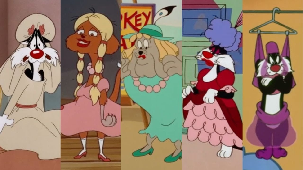Crossdressing In Cartoons The Sylvester And Tweety Mysteries Youtube