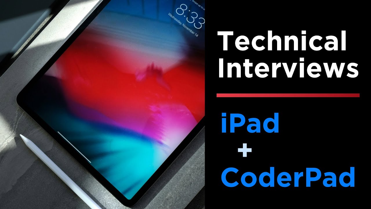 How To Use And Ipad For Coderpad Drawing In Technical Interviews Code