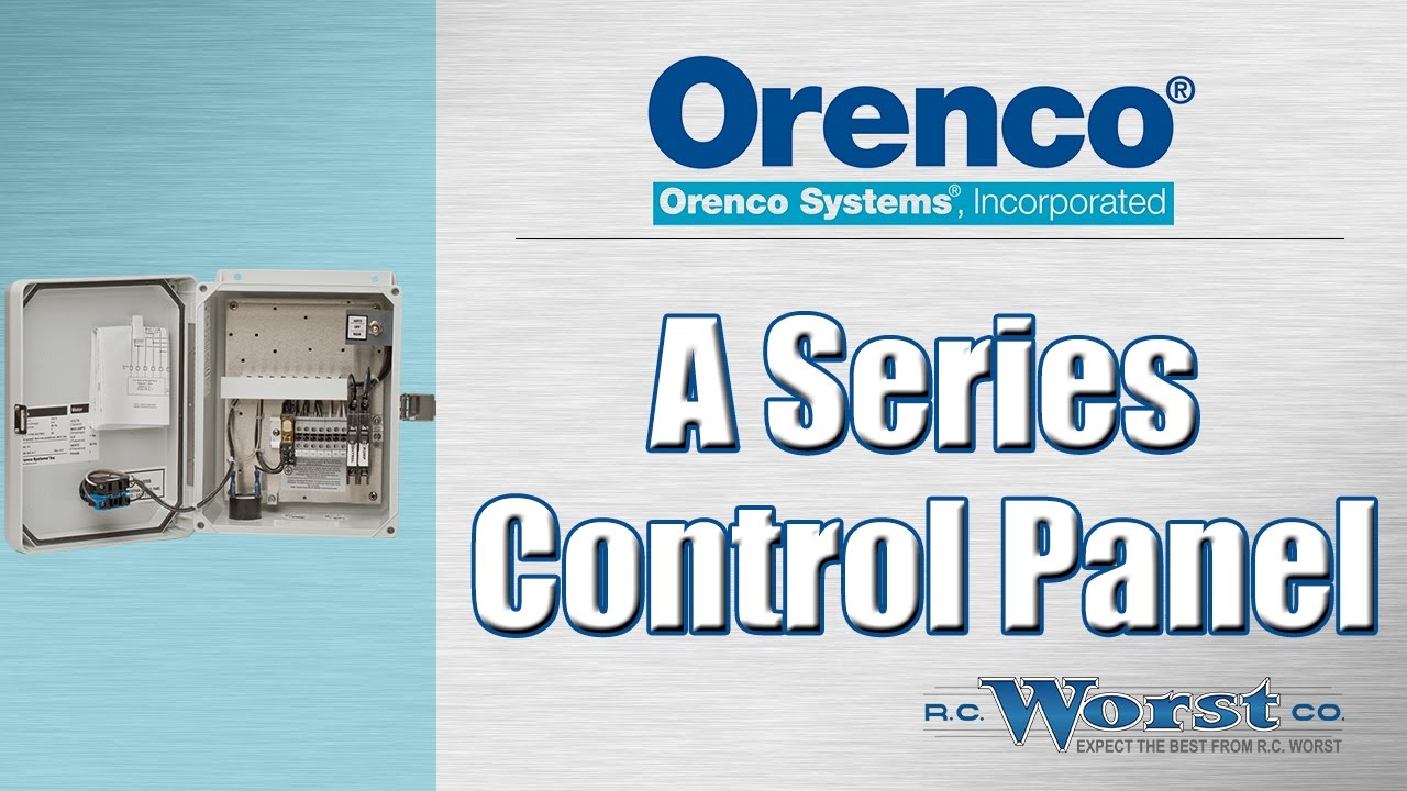 Orenco A Series Control Panel Youtube