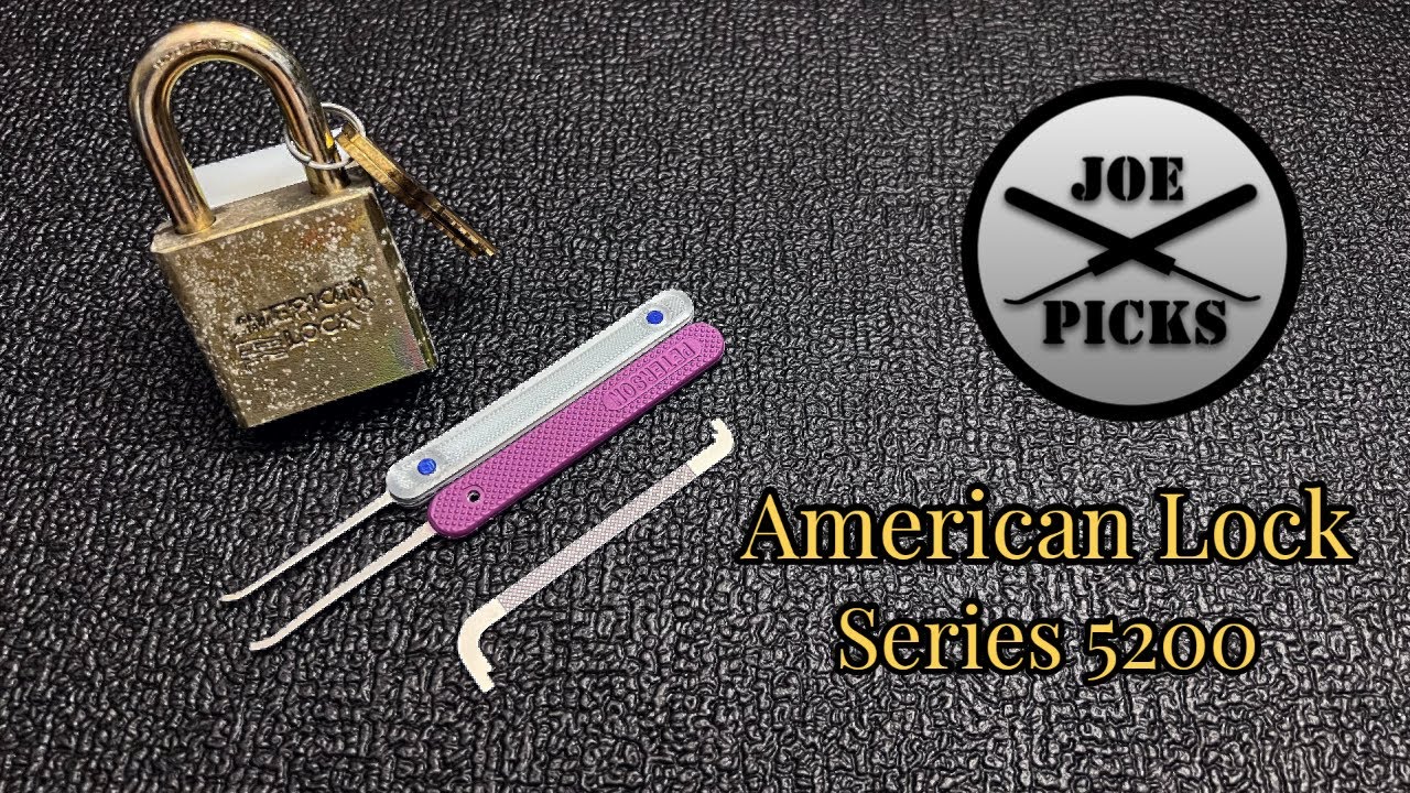102 American Lock Series 5200 Youtube